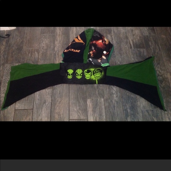Tops | Marvel Superhero Crop Hoodie | Poshmark